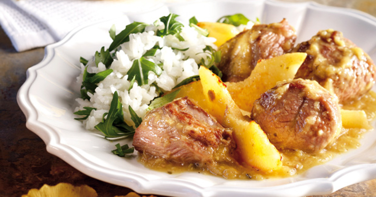 Lammragout mit Quitten • Rezept