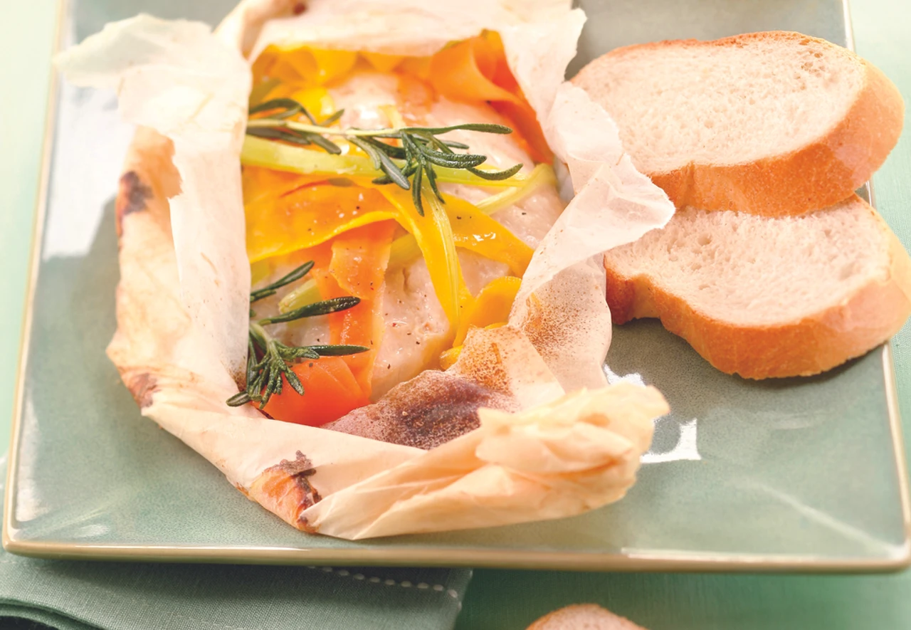 Barschfilet mit Wurzelgemüse • Rezept