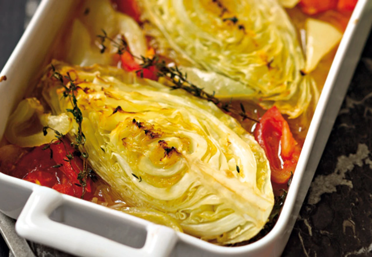 Geschmortes Spitzkraut • Rezept