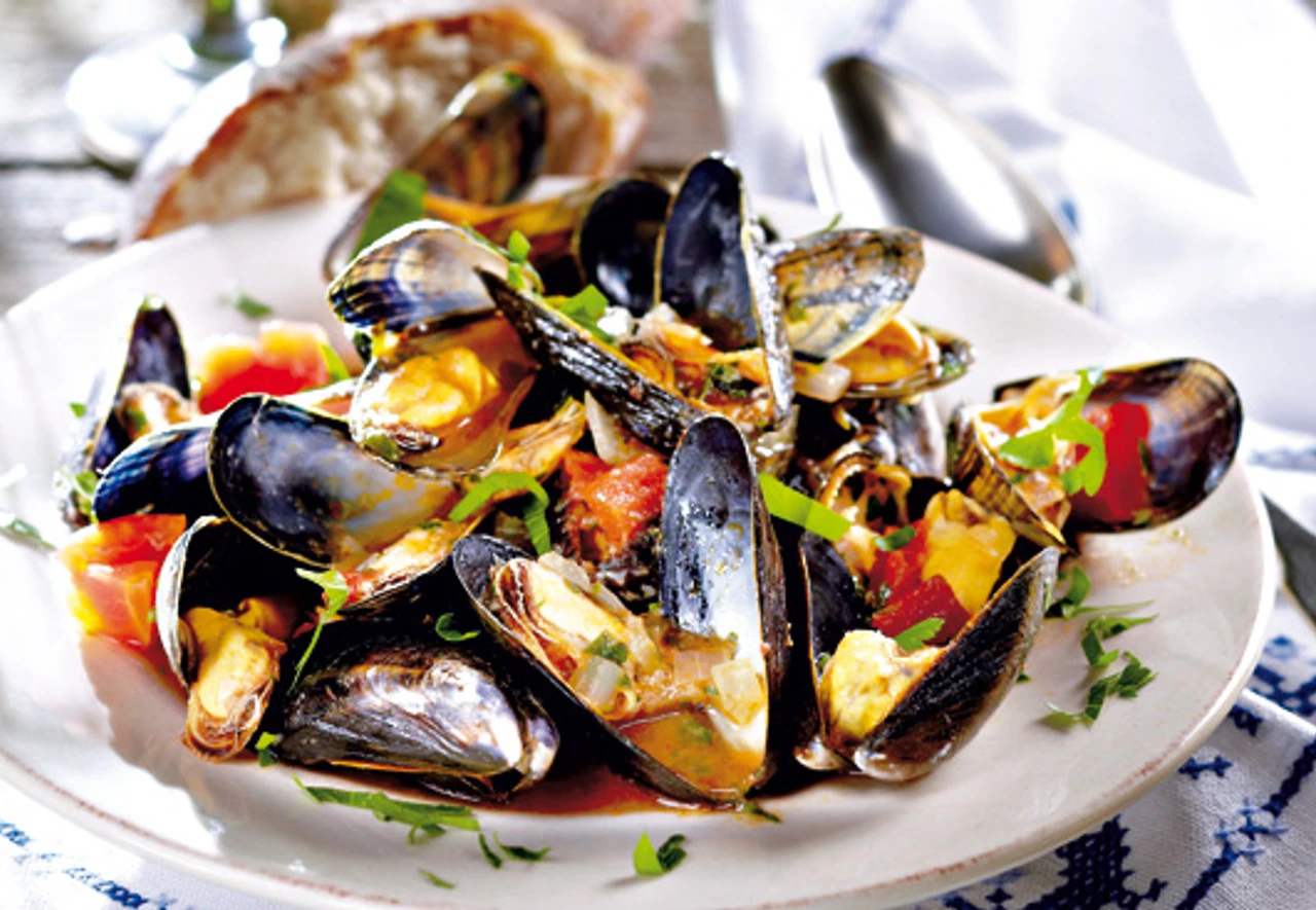 Muscheln a la Buzara • Rezept