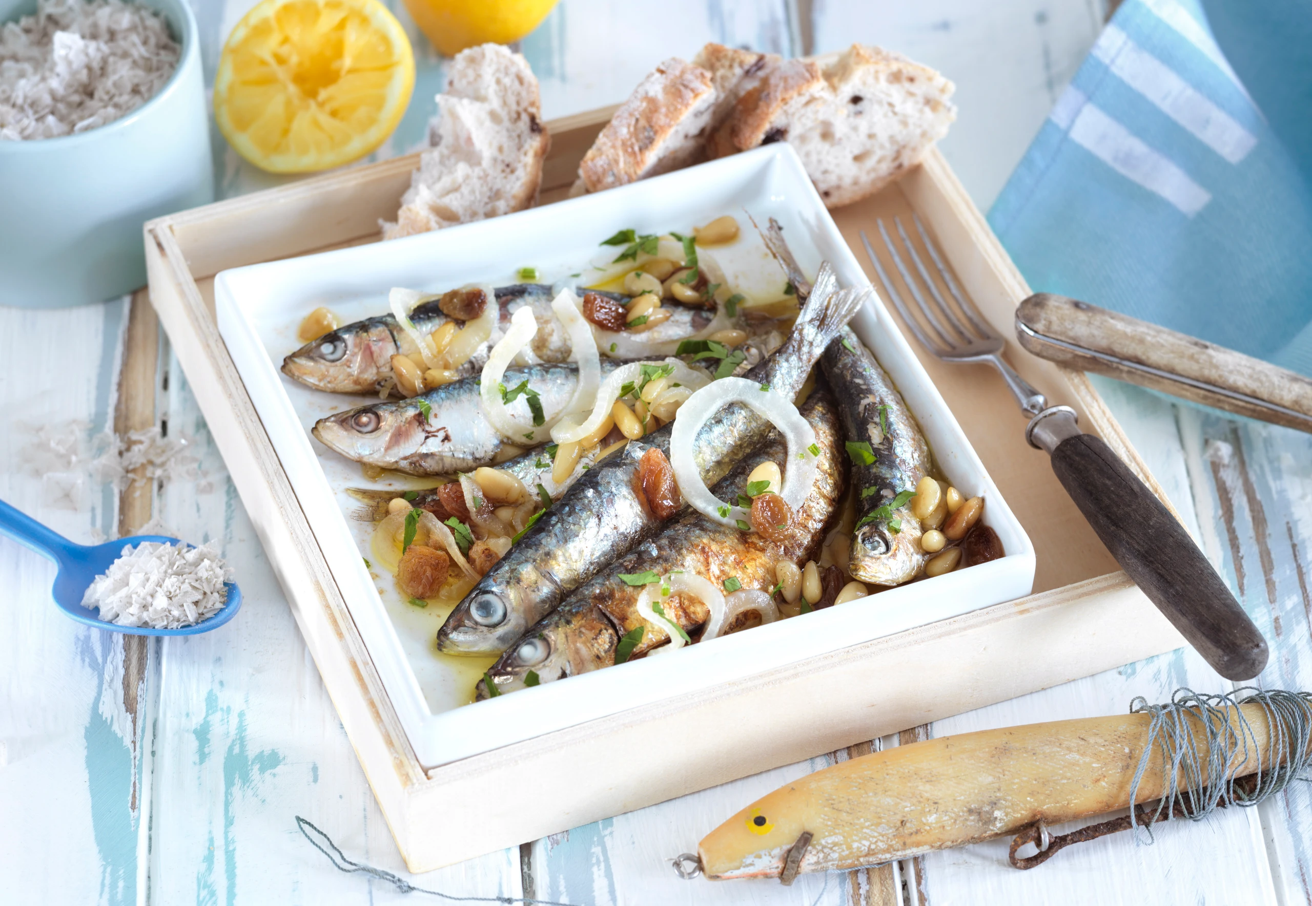 Sarde in saor: Venezianische Sardinen • Rezept