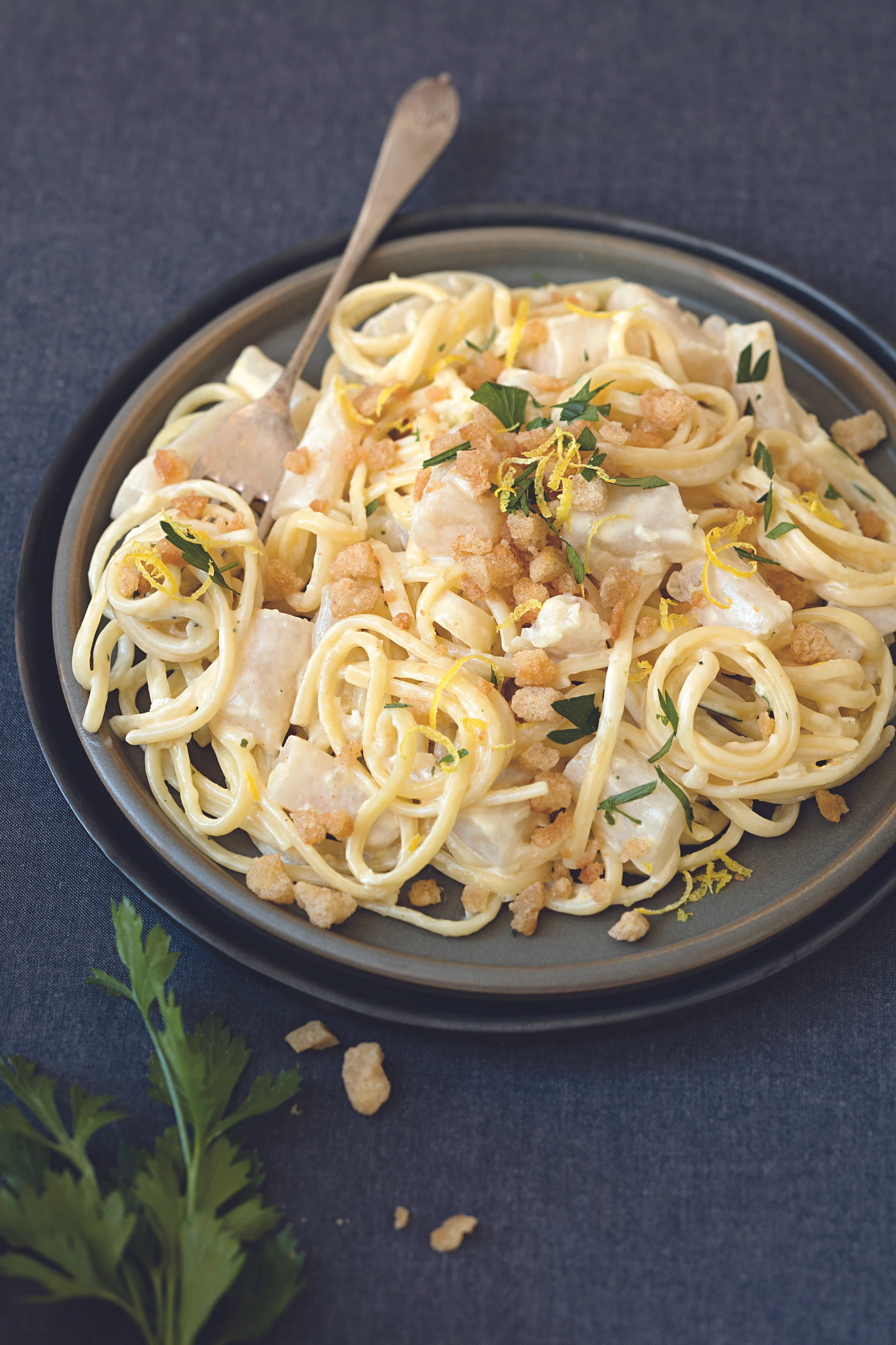 Pasta mit Kohlsprossen und Maroni • Rezept