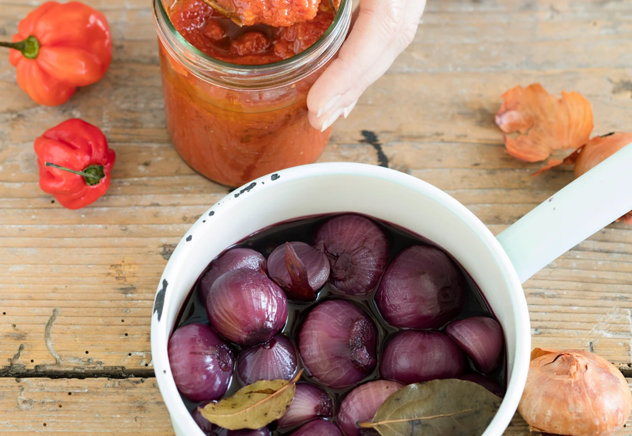 Rotweinschalotten • Rezept