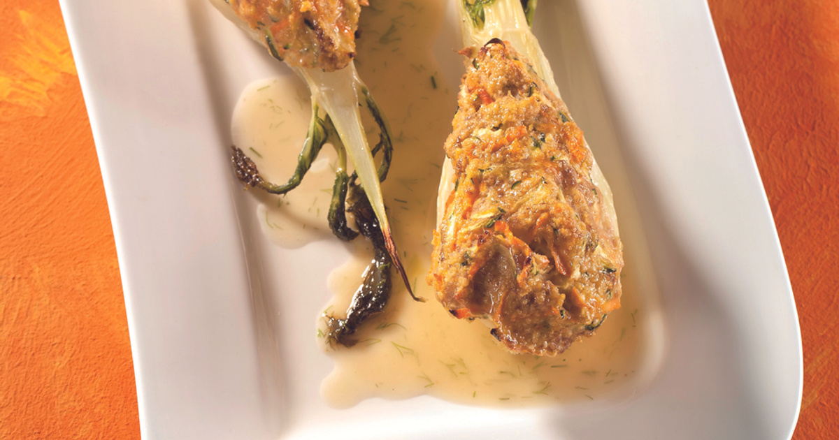 Fenchel mit pikanter Fülle • Rezept
