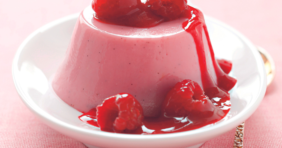 Himbeer-Joghurtpudding • Rezept