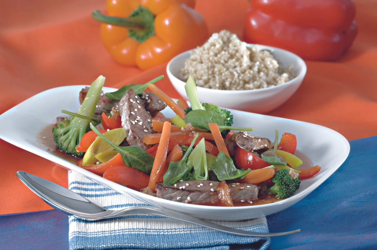 Wok mit Huhn • Rezept