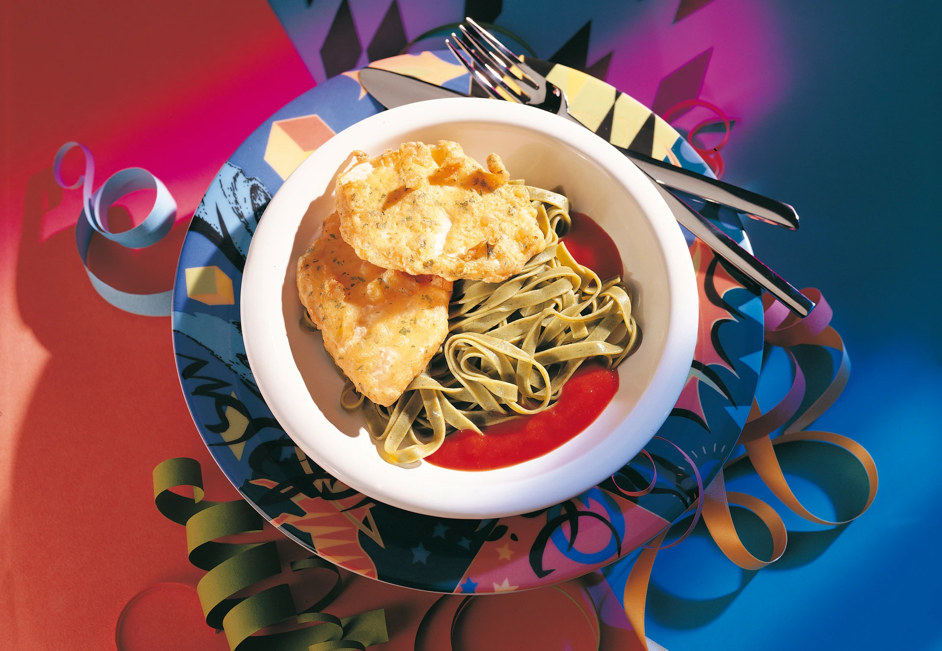 Vegetarische Piccata milanese vom Sellerie • Rezept