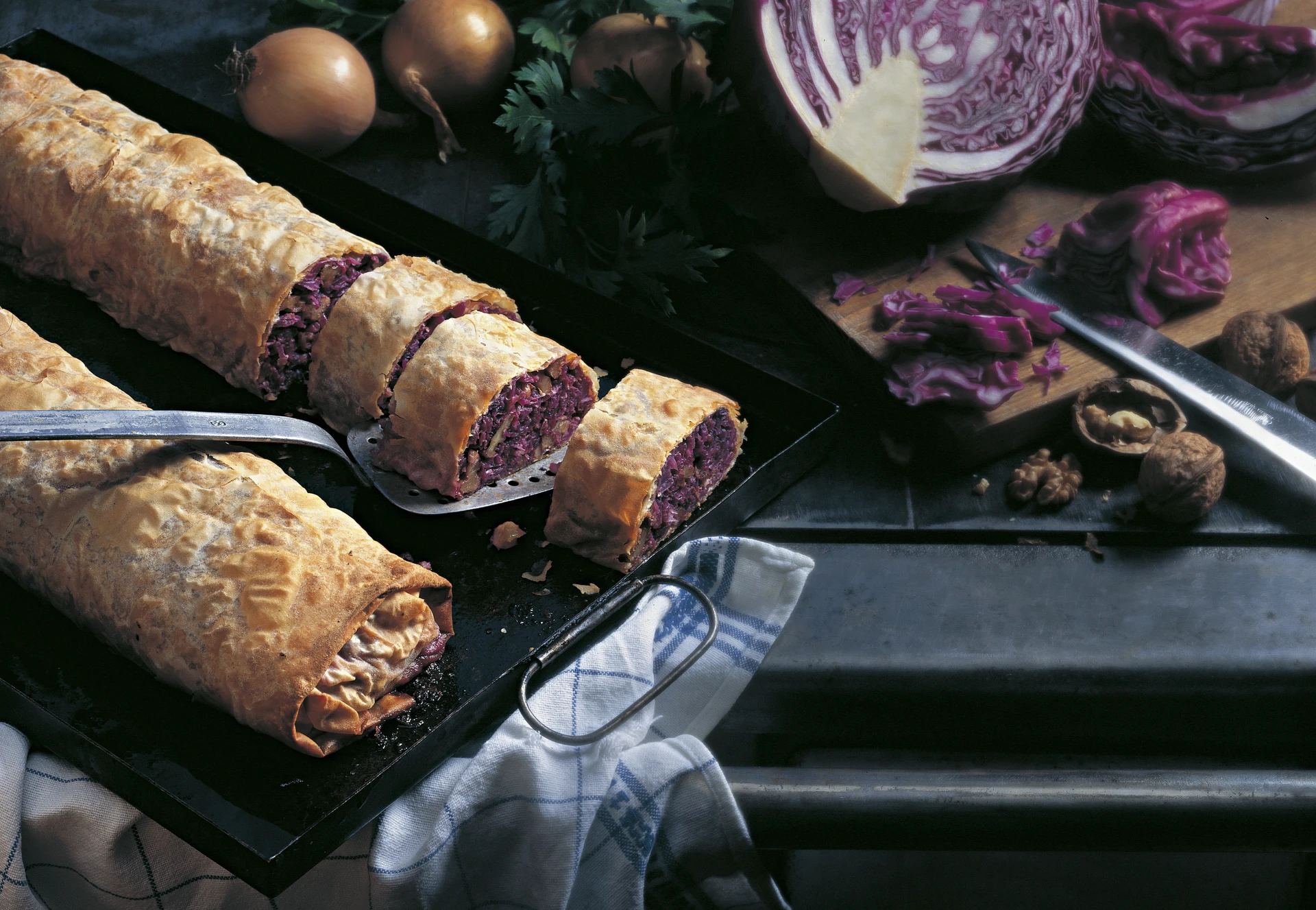 Rotkraut-Strudel • Rezept
