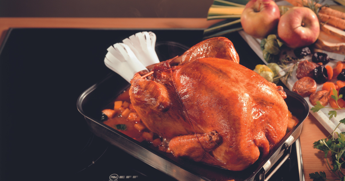 Truthahn tranchieren