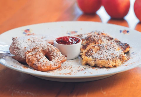 Gebackene Apfelringe • Rezept